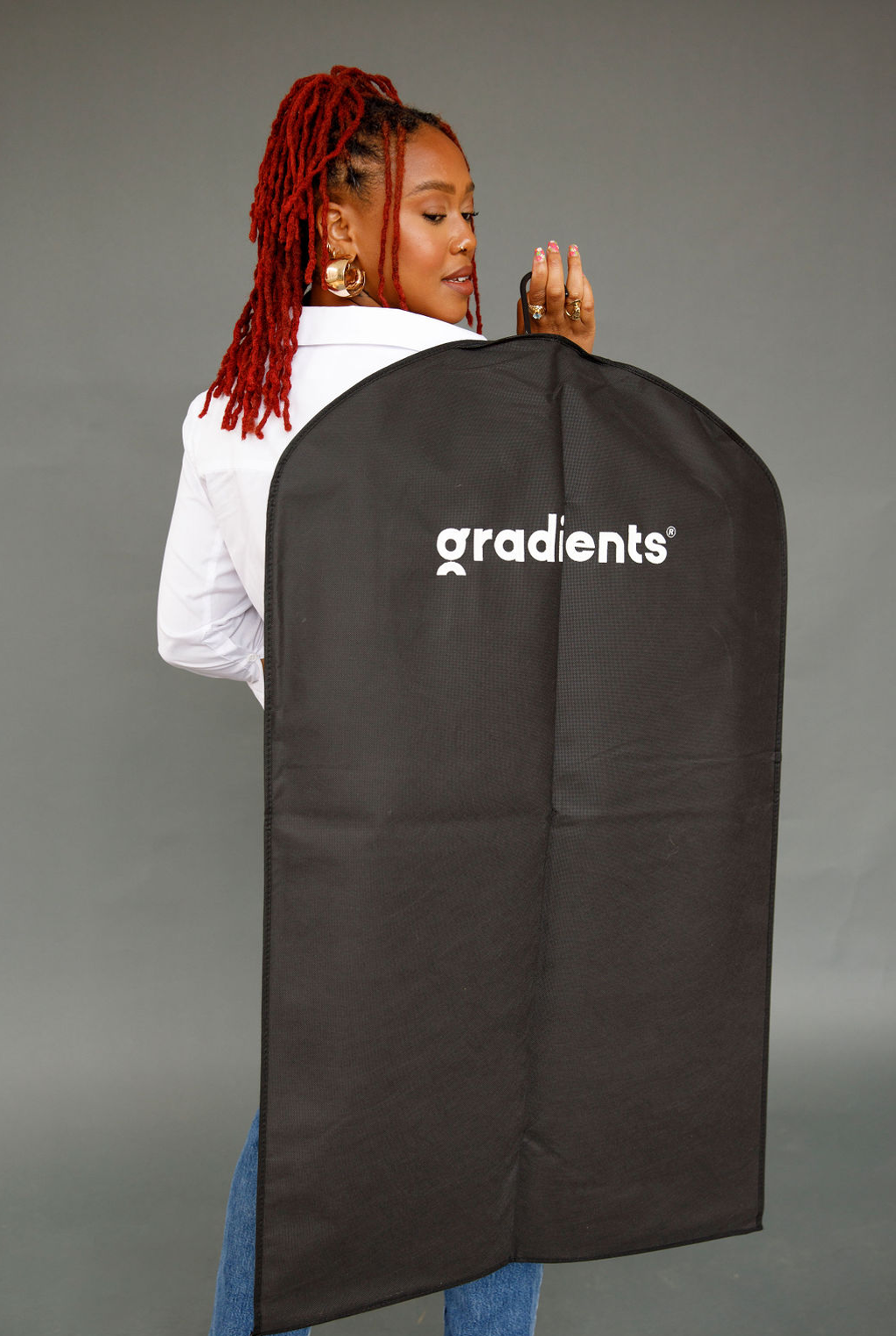 GRADIENTS GARMENT BAG